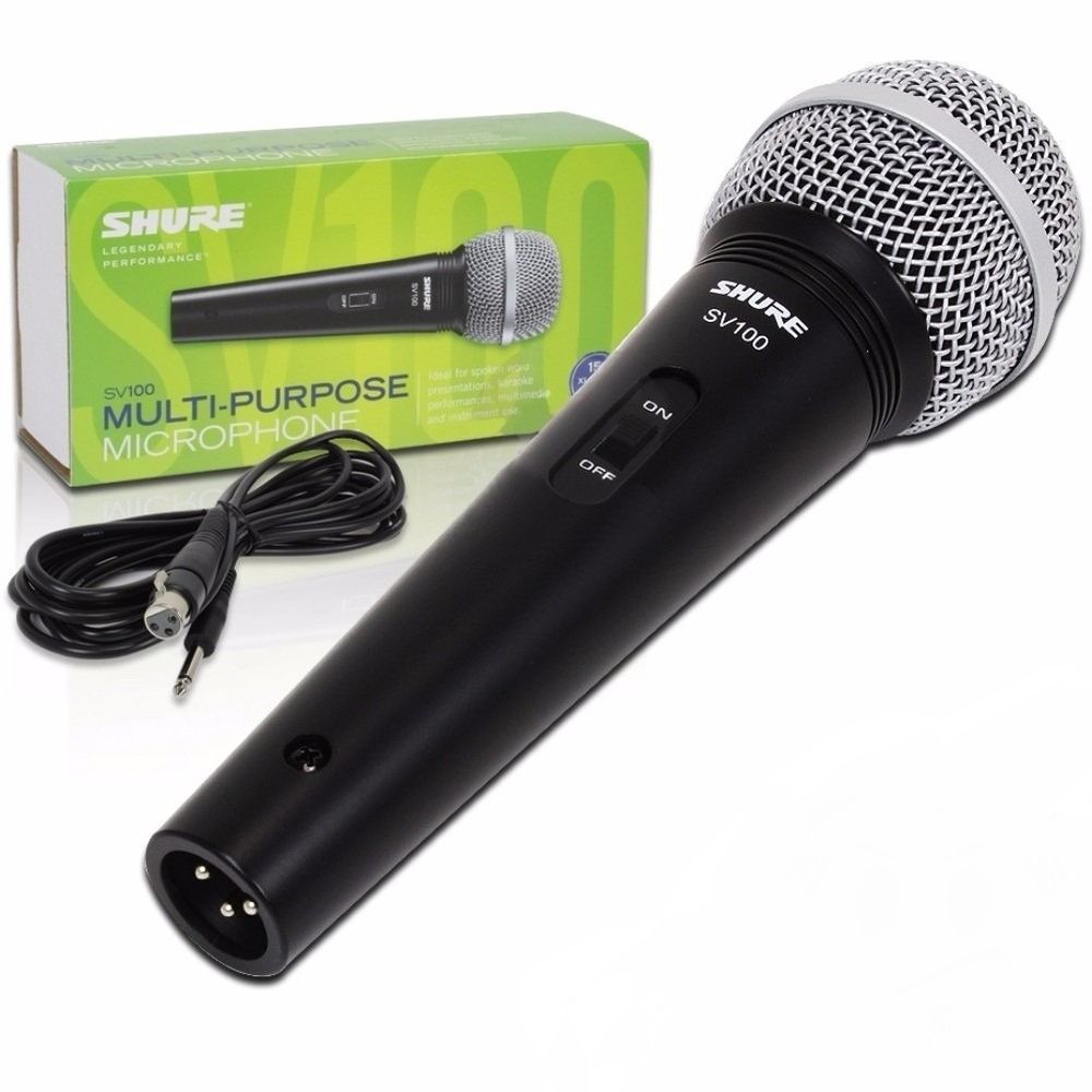 Microfone Shure SV100 Vocal - INTERMEZZO