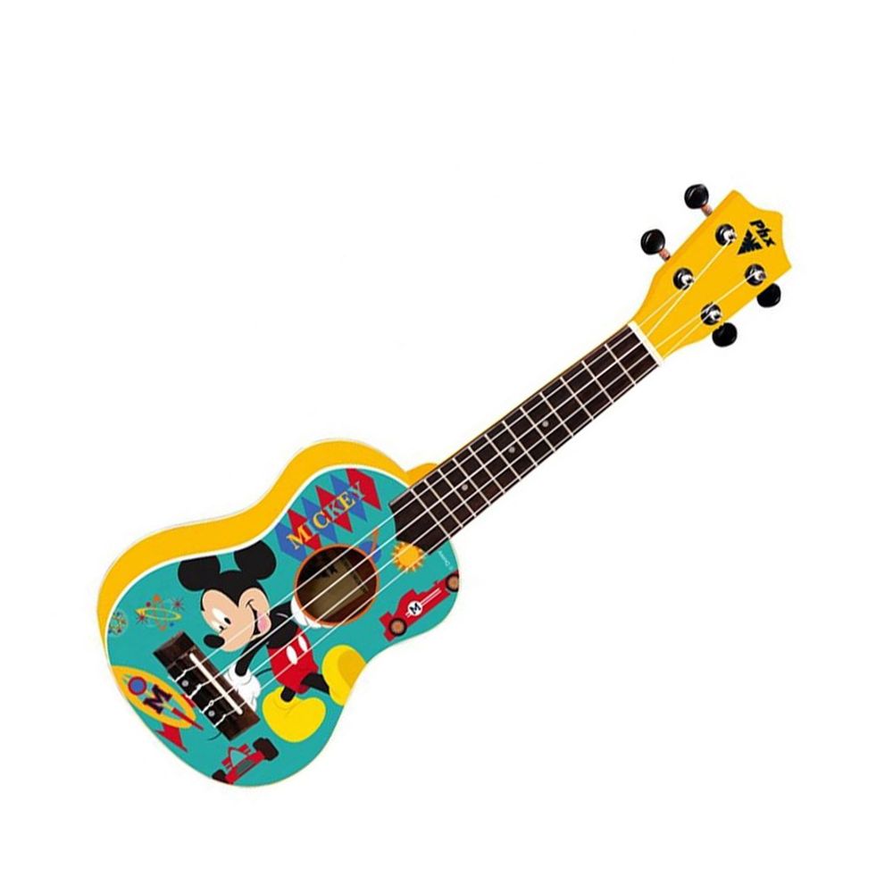 Ukulele Soprano Phoenix Mickey Mouse - Amarelo - INTERMEZZO