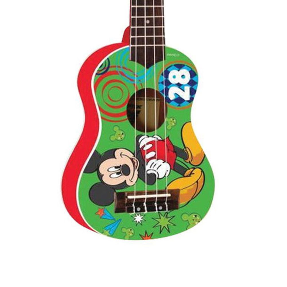 Ukulele Soprano Phoenix Mickey Mouse - Verde - INTERMEZZO