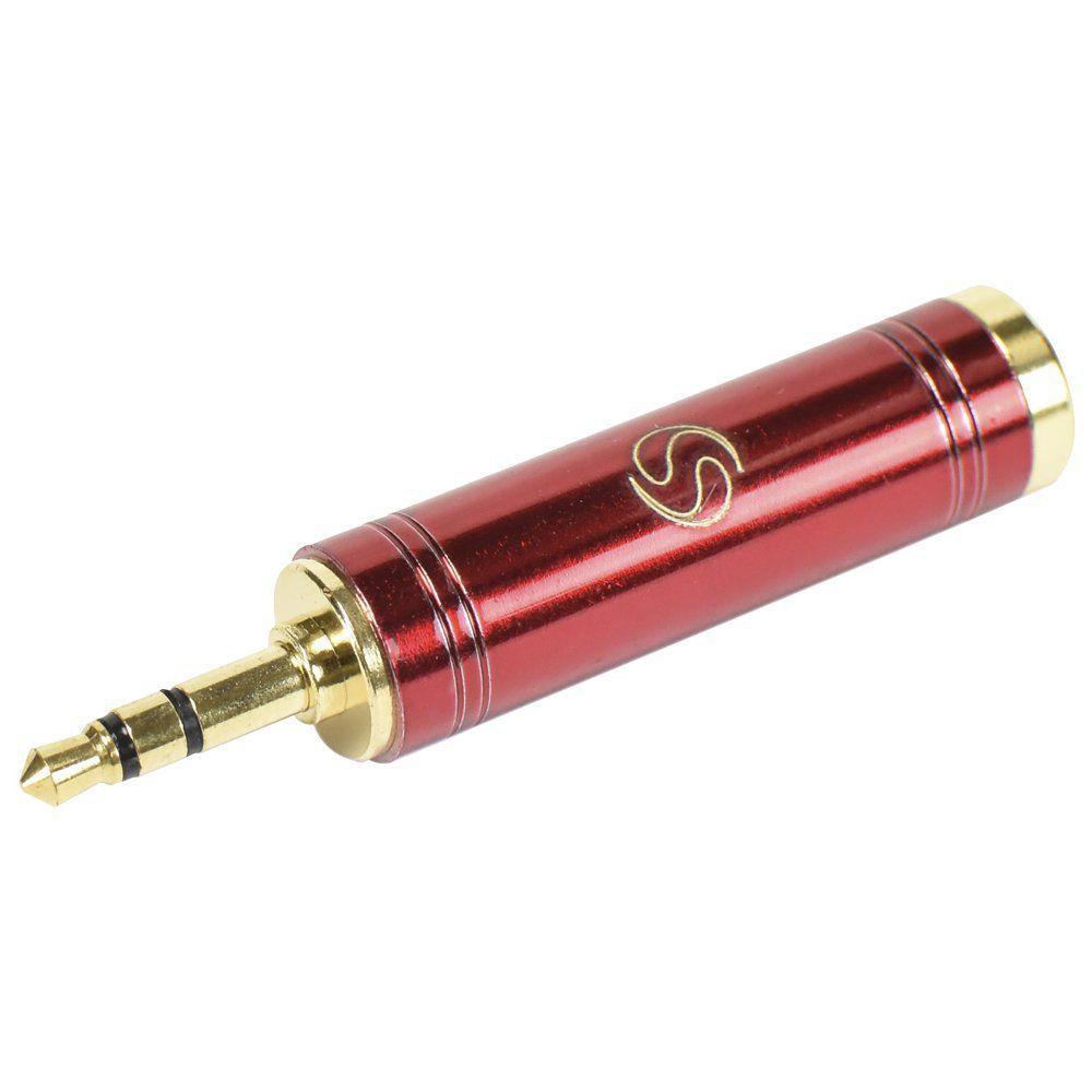 Plugue Adaptador P10 Para P2 Santo Angelo - Ouro 18k - INTERMEZZO