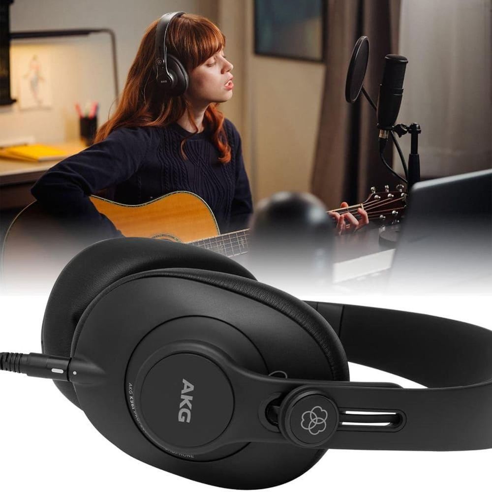 Fone de Ouvido AKG K361 Profissional Preto - INTERMEZZO