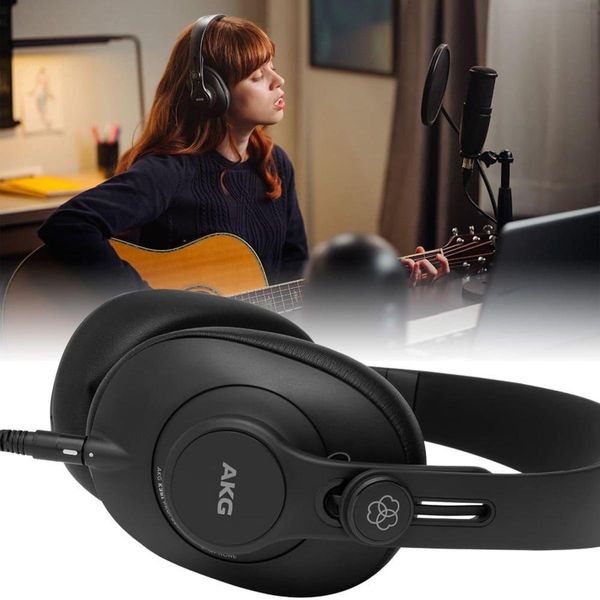 Fone de Ouvido AKG K361 Profissional Preto - INTERMEZZO