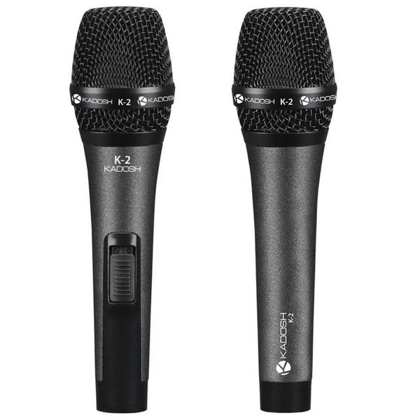 Microfone com Fio Profissional Kadosh K2 Dinâmico Cardióide - INTERMEZZO