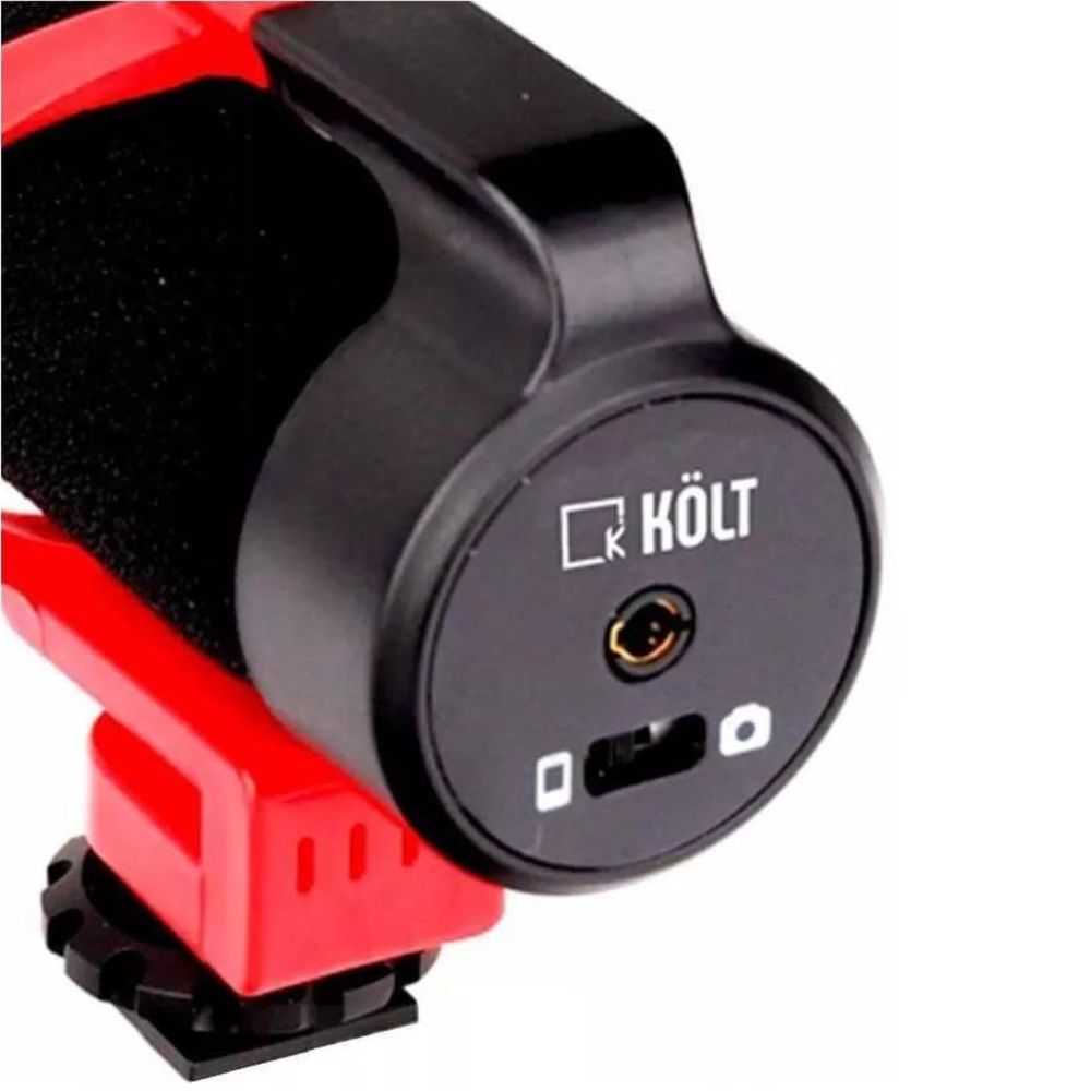 Microfone Profissional Kolt K-Shot Cam P/ Tablets E Celular - INTERMEZZO