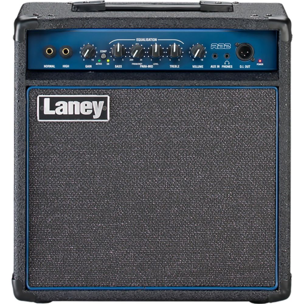 Amplificador para Contrabaixo Laney RB2 Richter 30 W 1x10 10" DI XLR ...